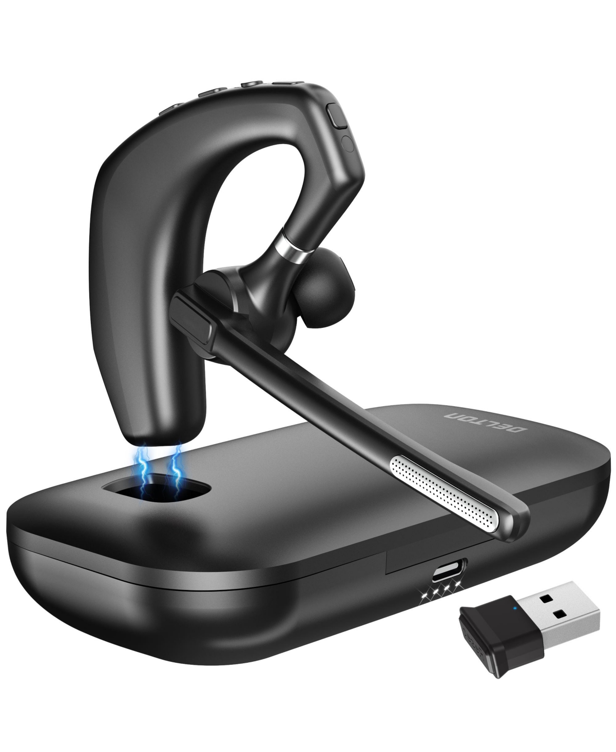 Click here for Delton Wireless Headset for Computer with Charging... prices