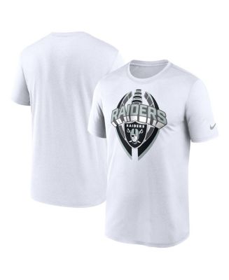 Nike Men's White Las Vegas Raiders Legend Icon Performance T-Shirt - Macy's
