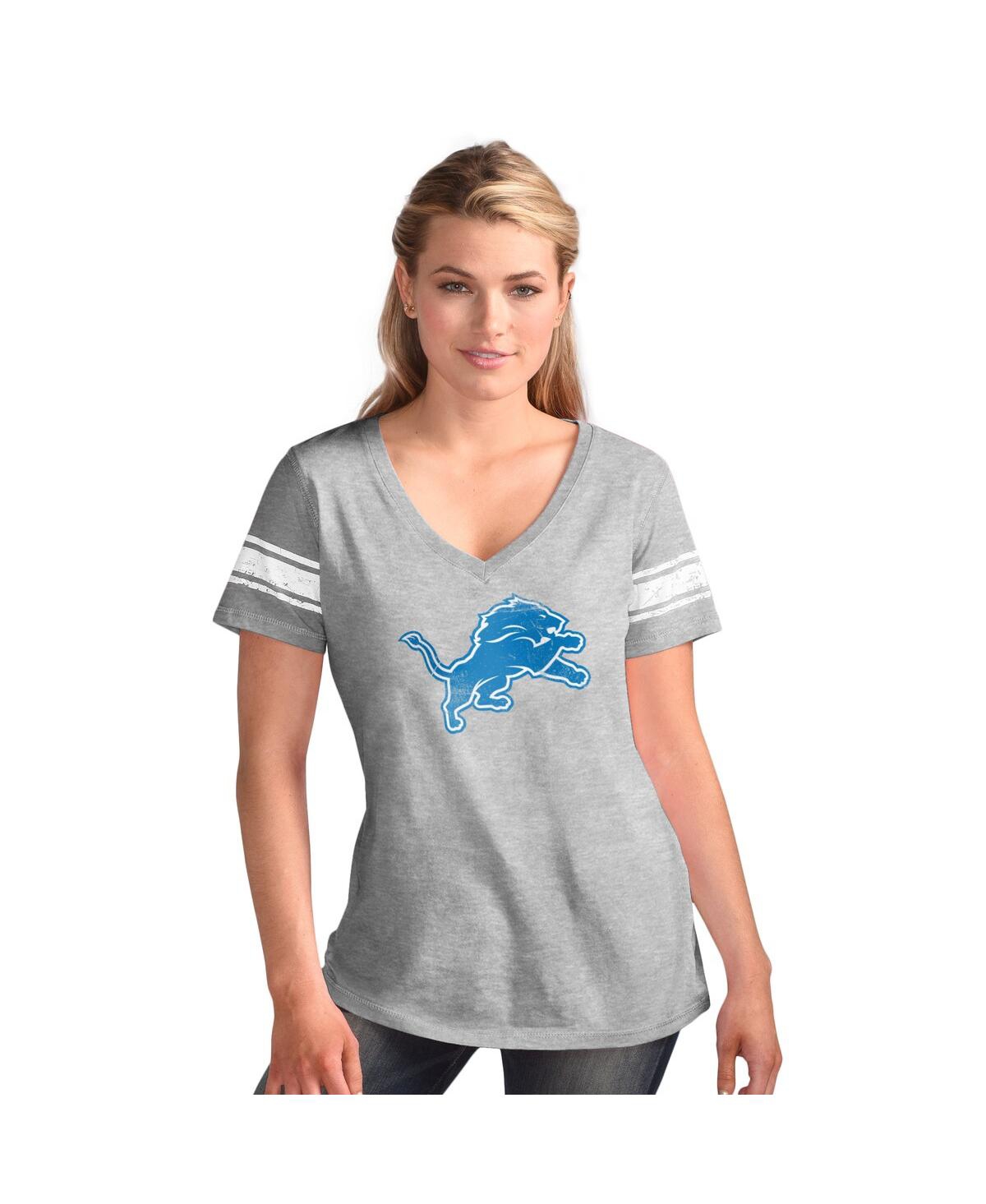 Click here for G-iii 4Her by Carl Banks Womens Heather Gray Detro... prices