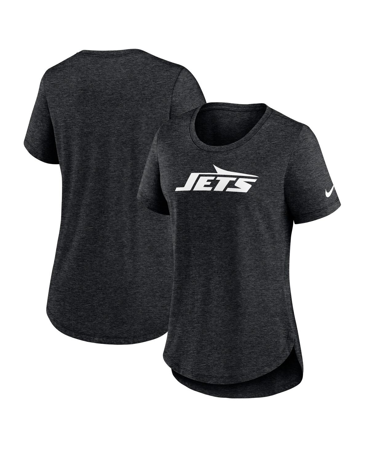 Click here for Nike Womens Heather Black New York Jets Tri-Blend... prices