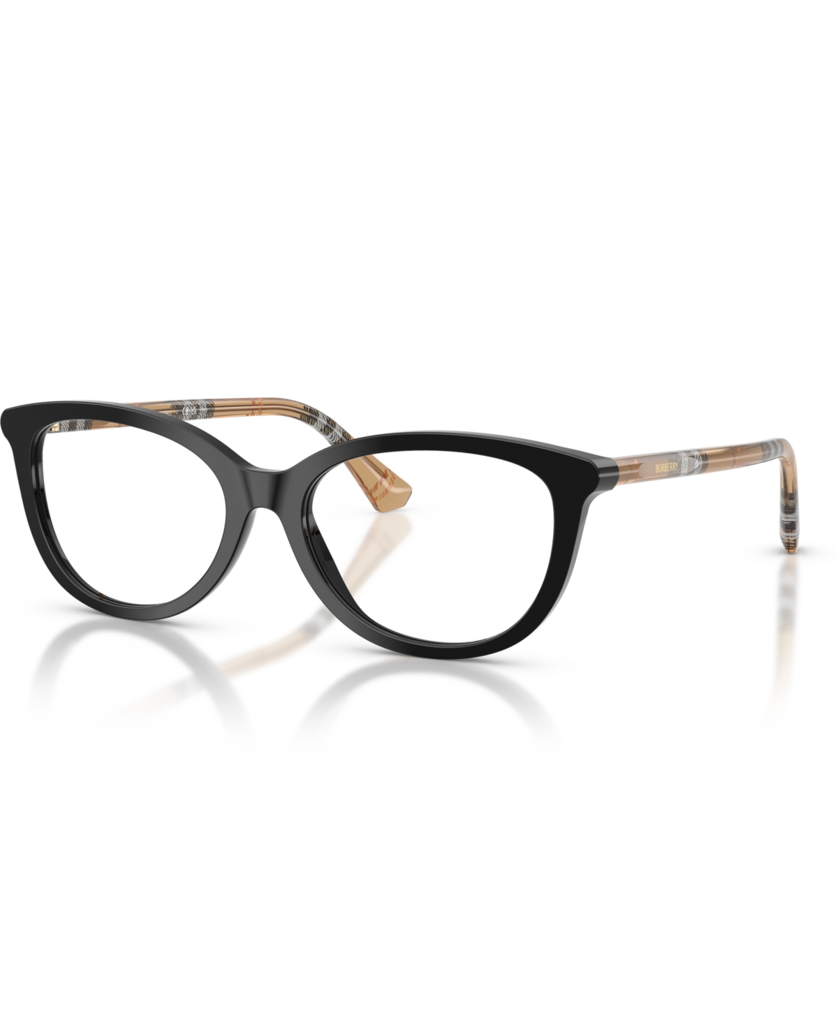 Click here for Burberry Womens Cat Eye Eyeglasses  BE2431 - Black prices