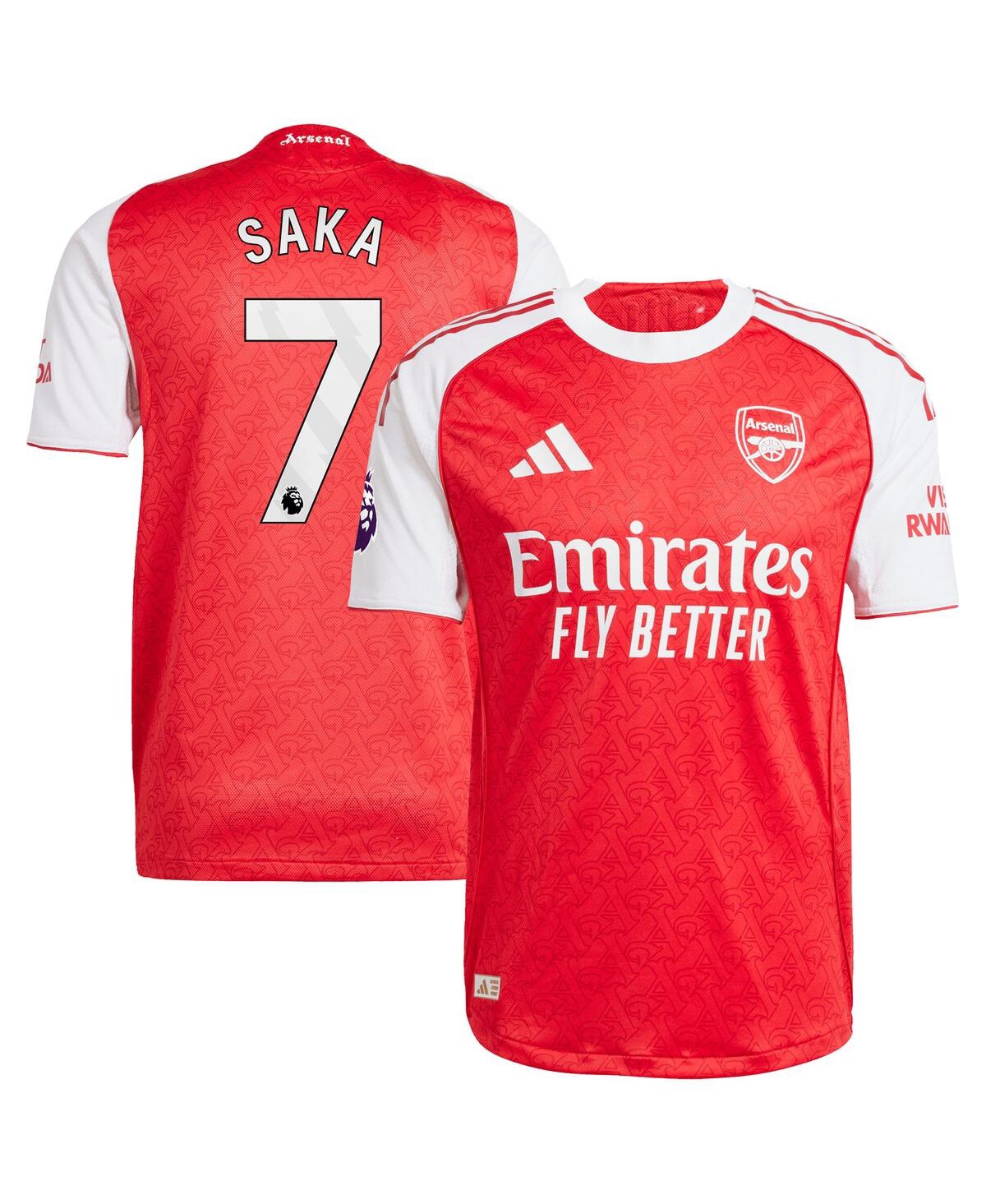 Click here for Adidas Mens Bukayo Saka Red Arsenal 2025/26 Home A... prices