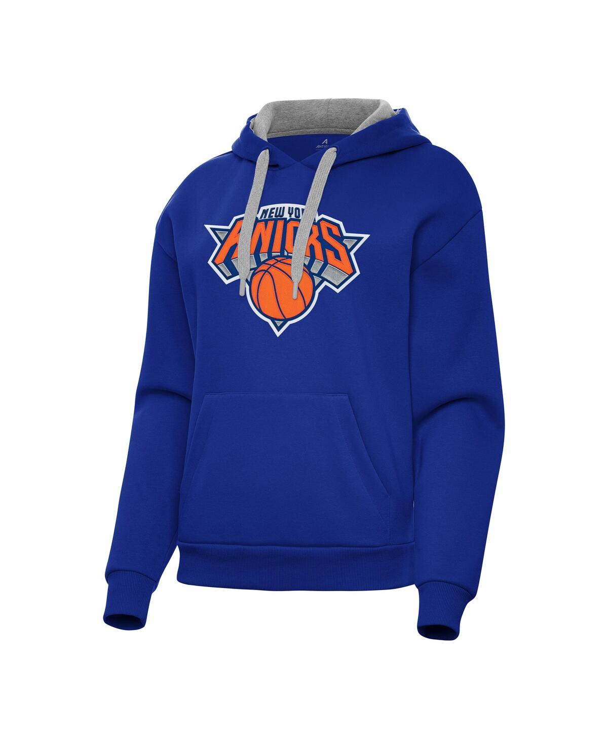Click here for Antigua Womens Royal New York Knicks Victory Pullo... prices
