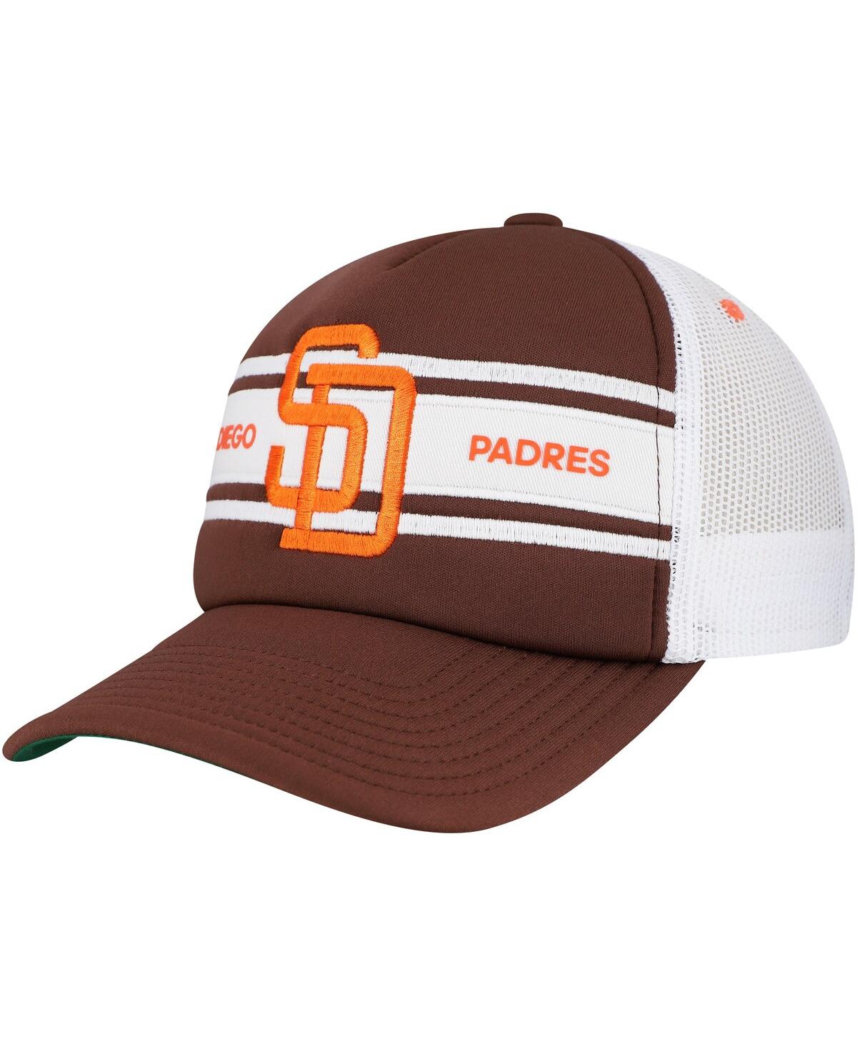 Click here for Mitchell & Ness Mens Brown San Diego Padres Sideli... prices