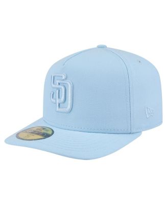 New Era Men's Light Blue San Diego Padres Color Pack A-Frame 59FIFTY ...