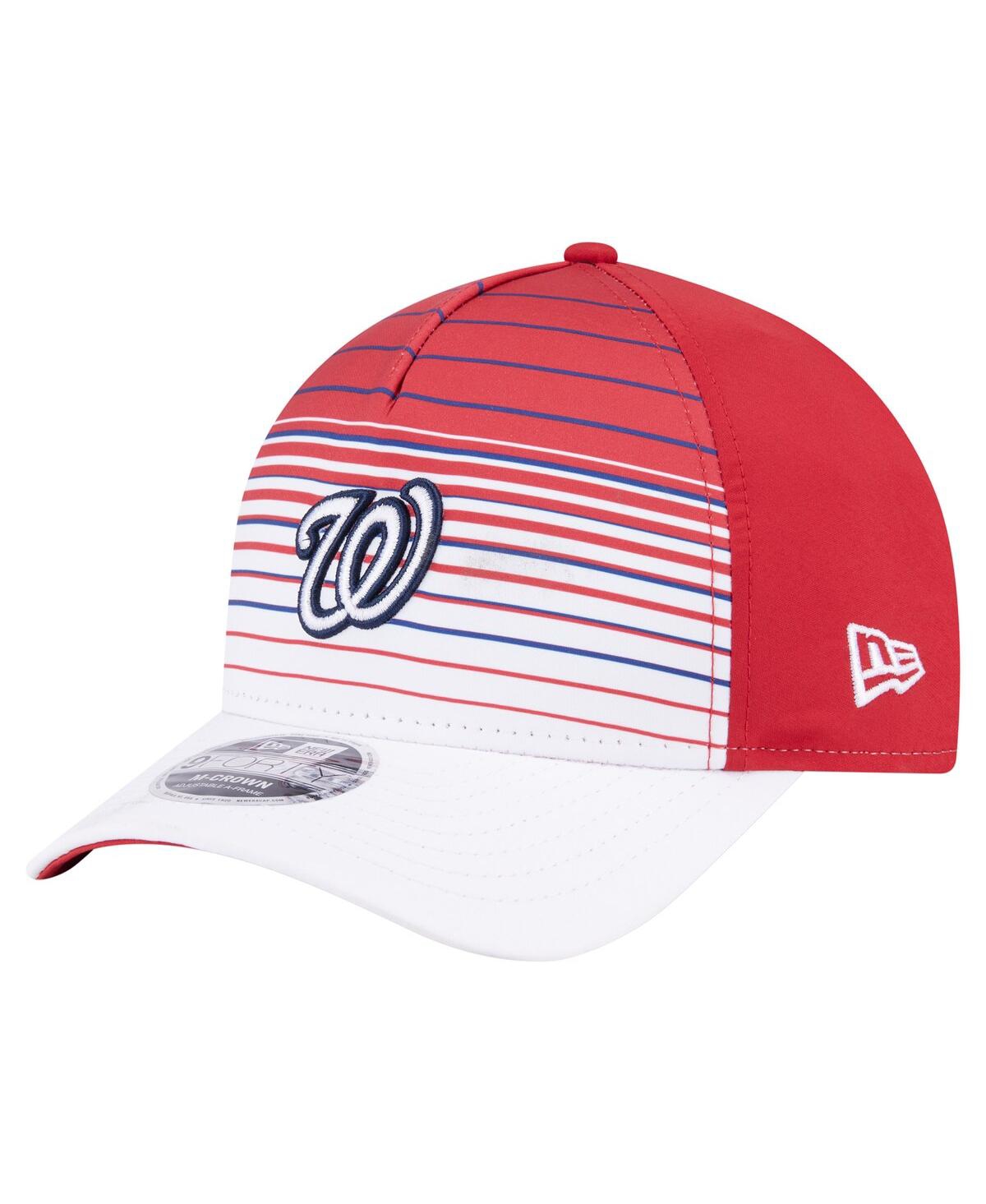 Click here for New Era Mens Red Washington Nationals Gradient 9FO... prices