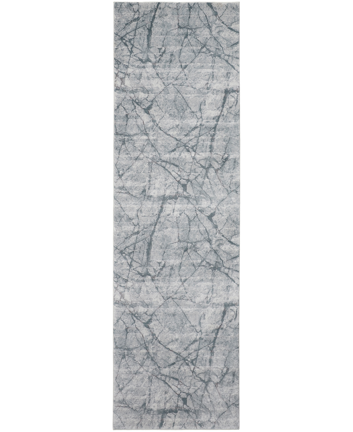 Click here for Feizy Atwell 3282F 28x8 Runner Area Rug - Blue  Iv... prices