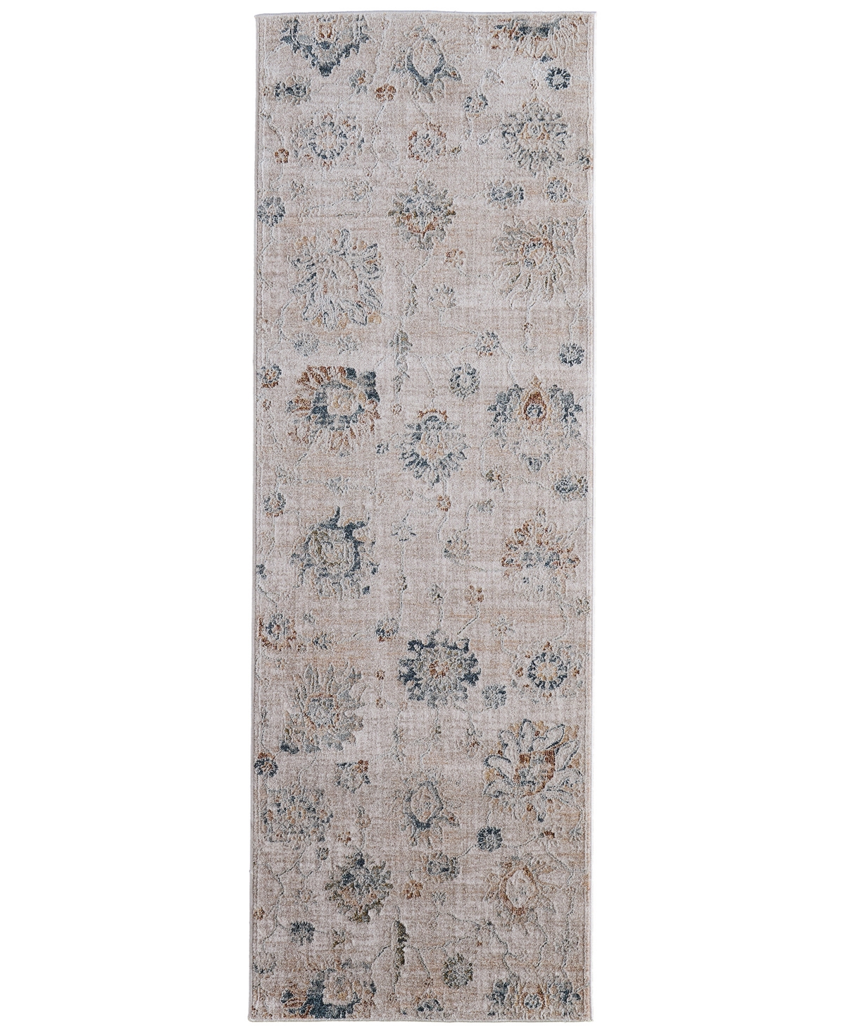 Click here for Feizy Pasha 39M9F 26x73 Runner Area Rug - Taupe  B... prices