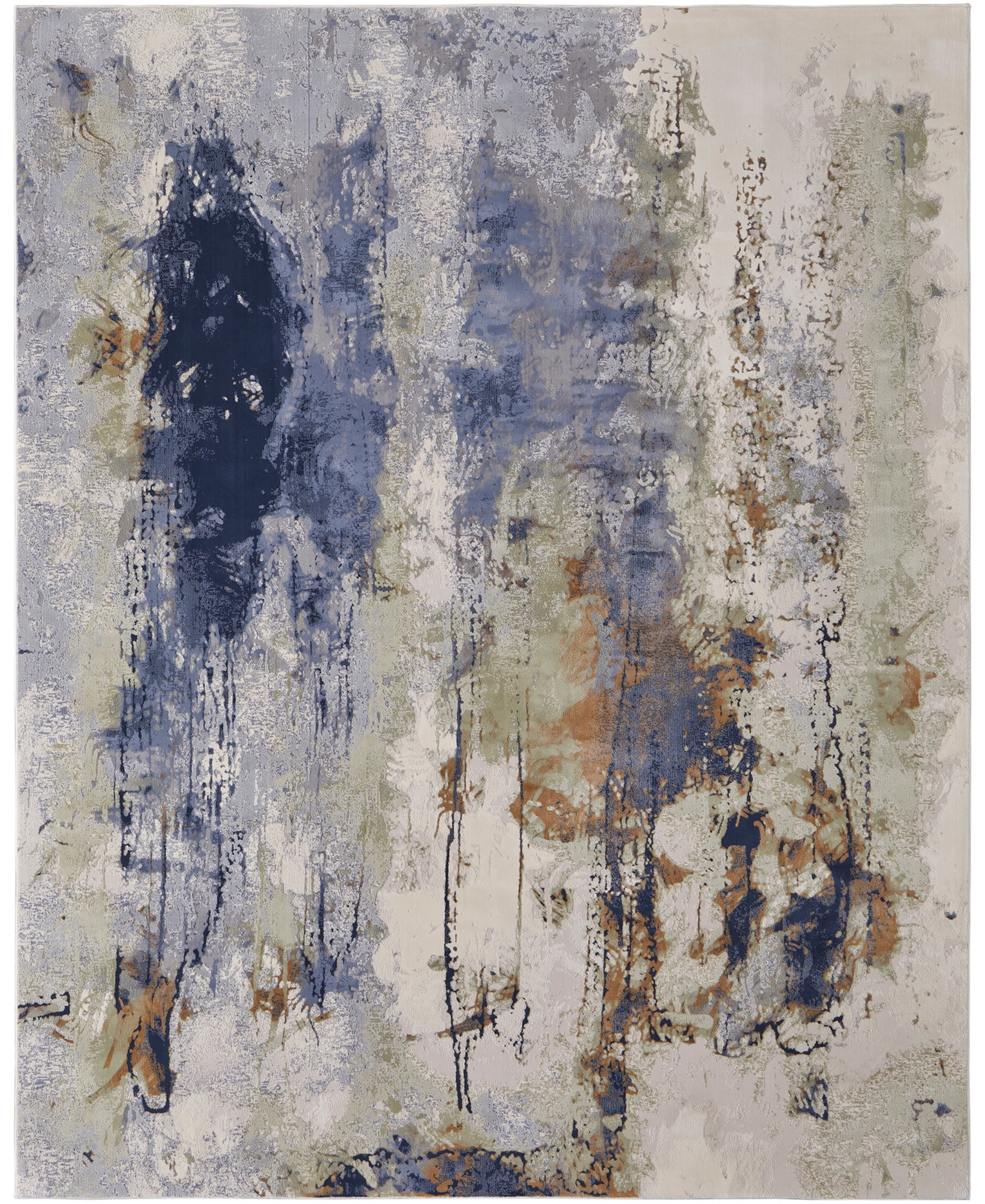 Click here for Feizy Clio 39K1F 310x6 Area Rug - Blue  Ivory prices