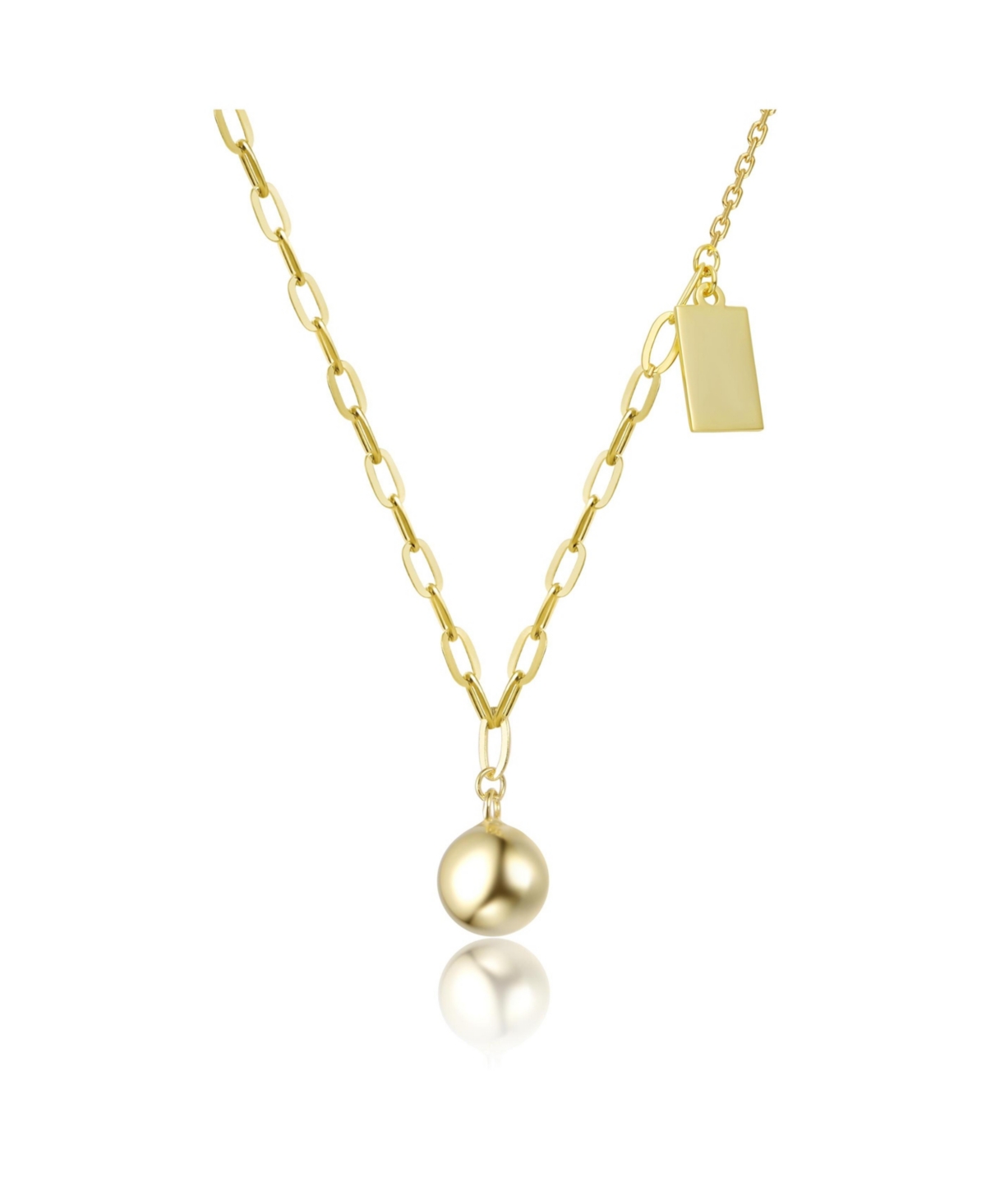 Click here for Rachel Glauber 14K Gold Plated Spherical Pendant w... prices