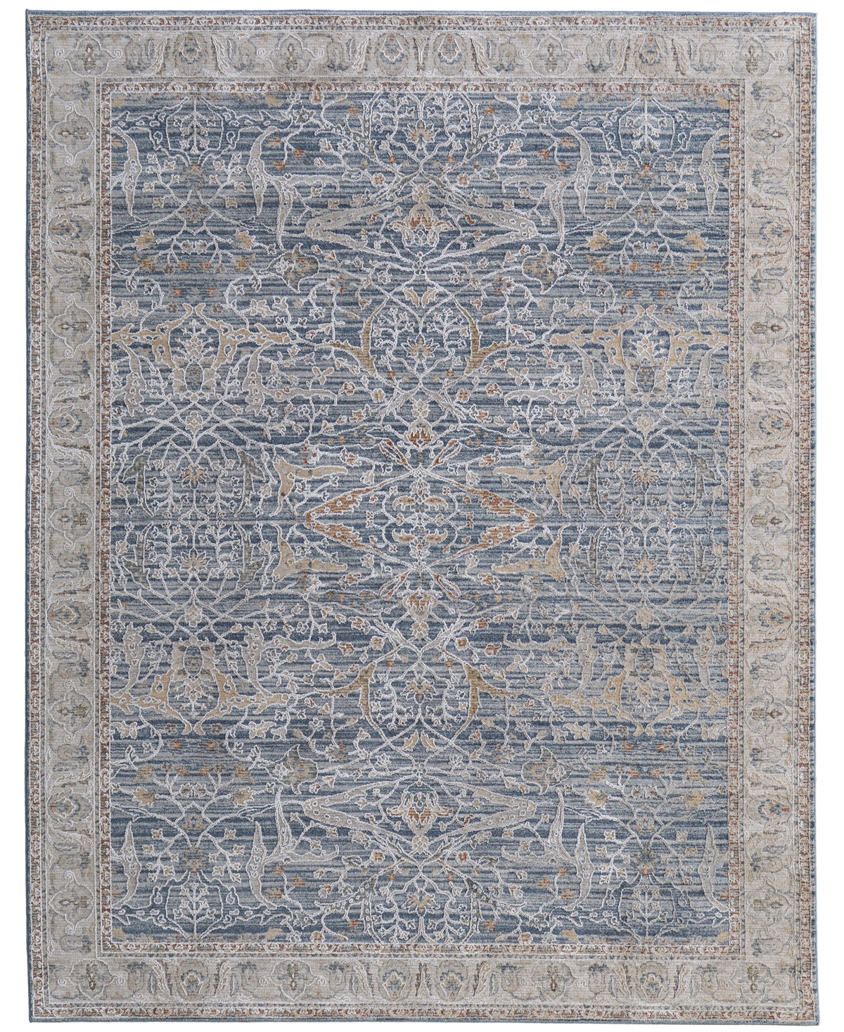 Click here for Feizy Pasha 39M4F 5x76 Area Rug - Blue  Taupe prices