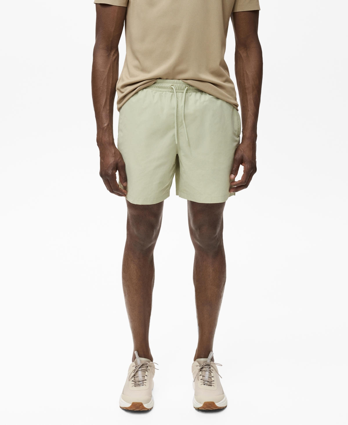 Click here for Mango Mens Zip Pockets Swimsuit - Mint Green prices