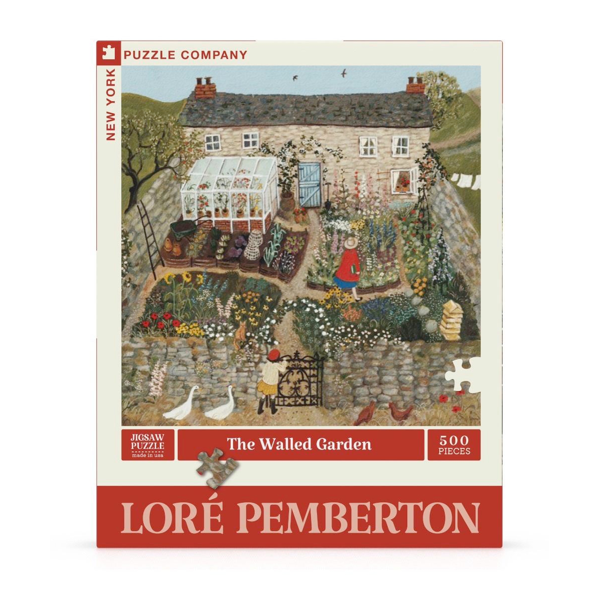 Click here for New York Puzzle Company The Walled Garden 500 Piec... prices
