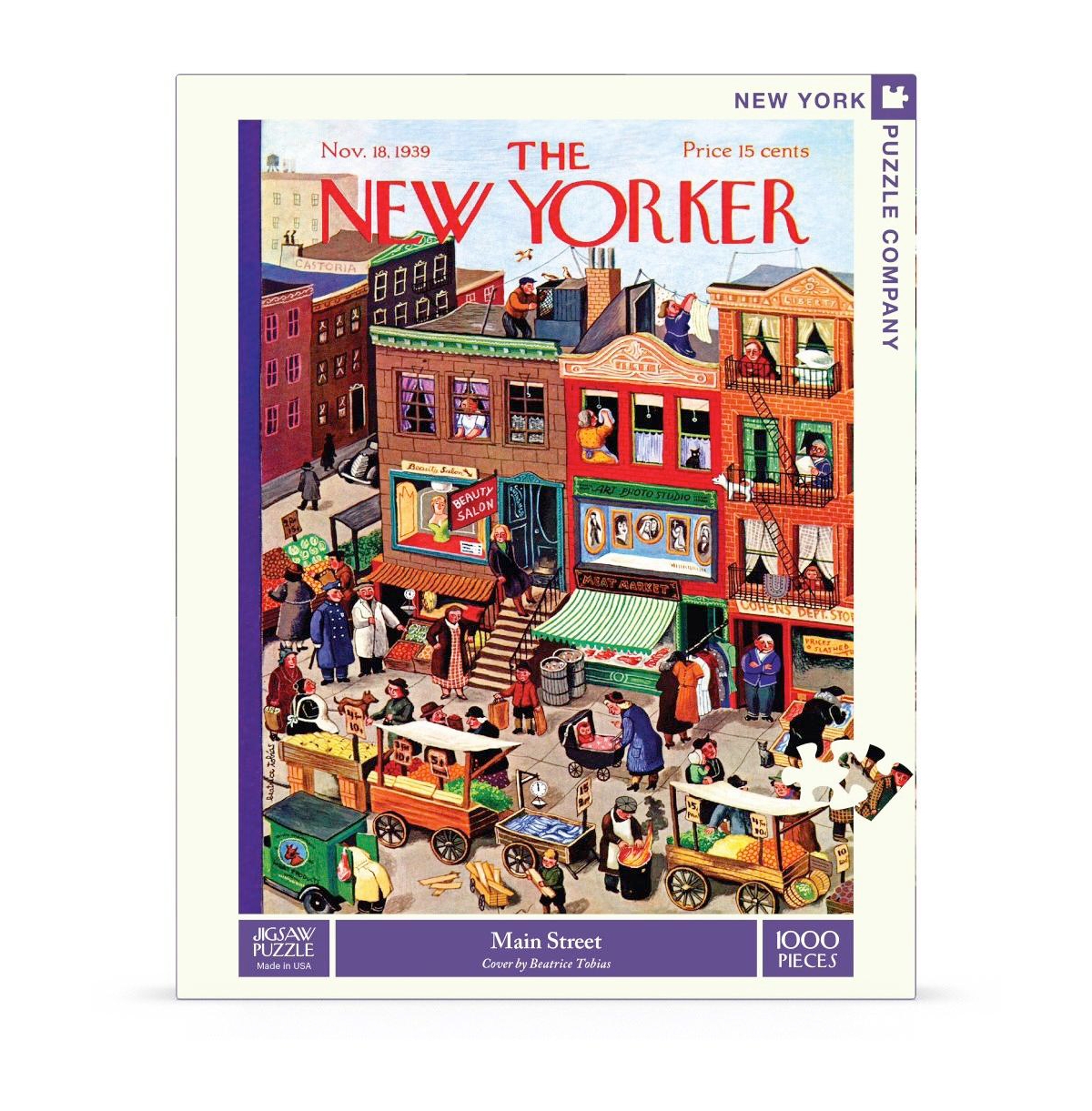 Click here for New York Puzzle Company Main Street 1000 Piece Puz... prices