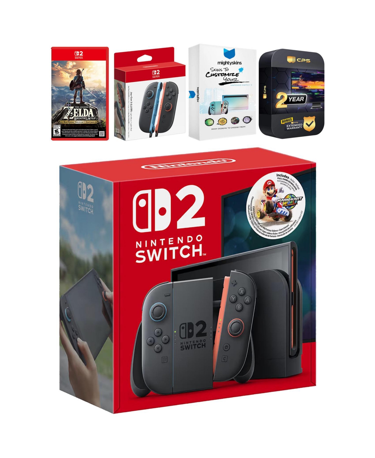 Click here for Nintendo Switch 2 + Mario Kart World Bundle with Z... prices