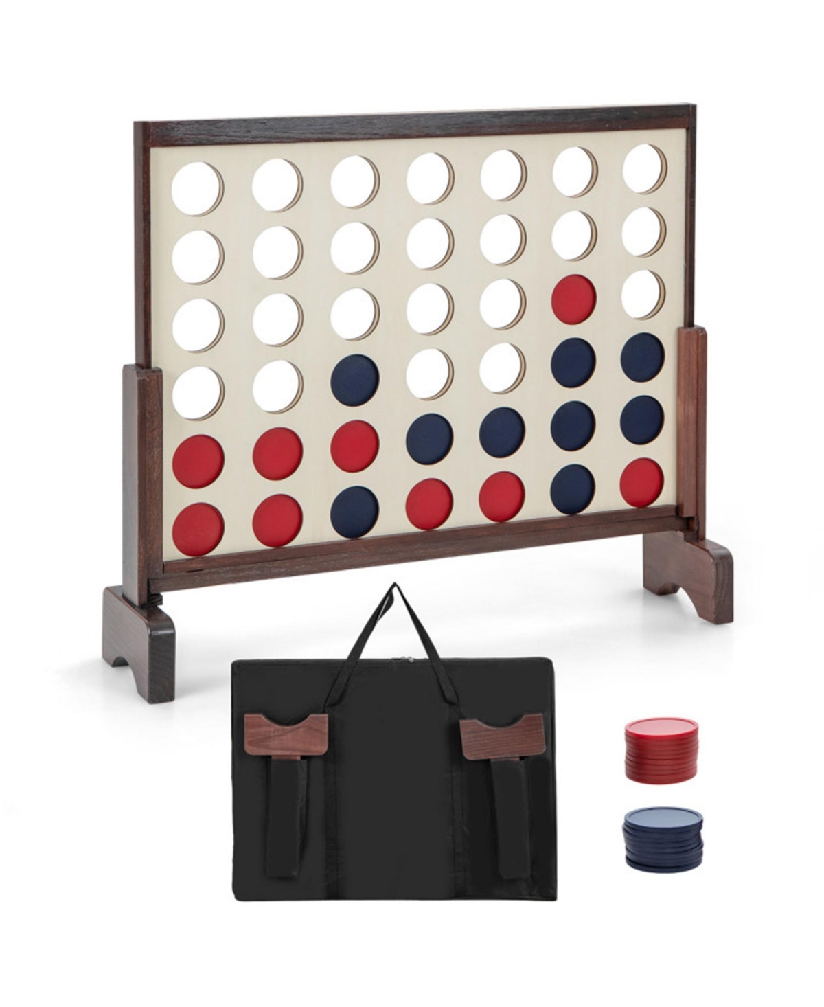 Click here for Giant 4-in-a-row Game Set Wooden Jumbo 4-to-Score... prices