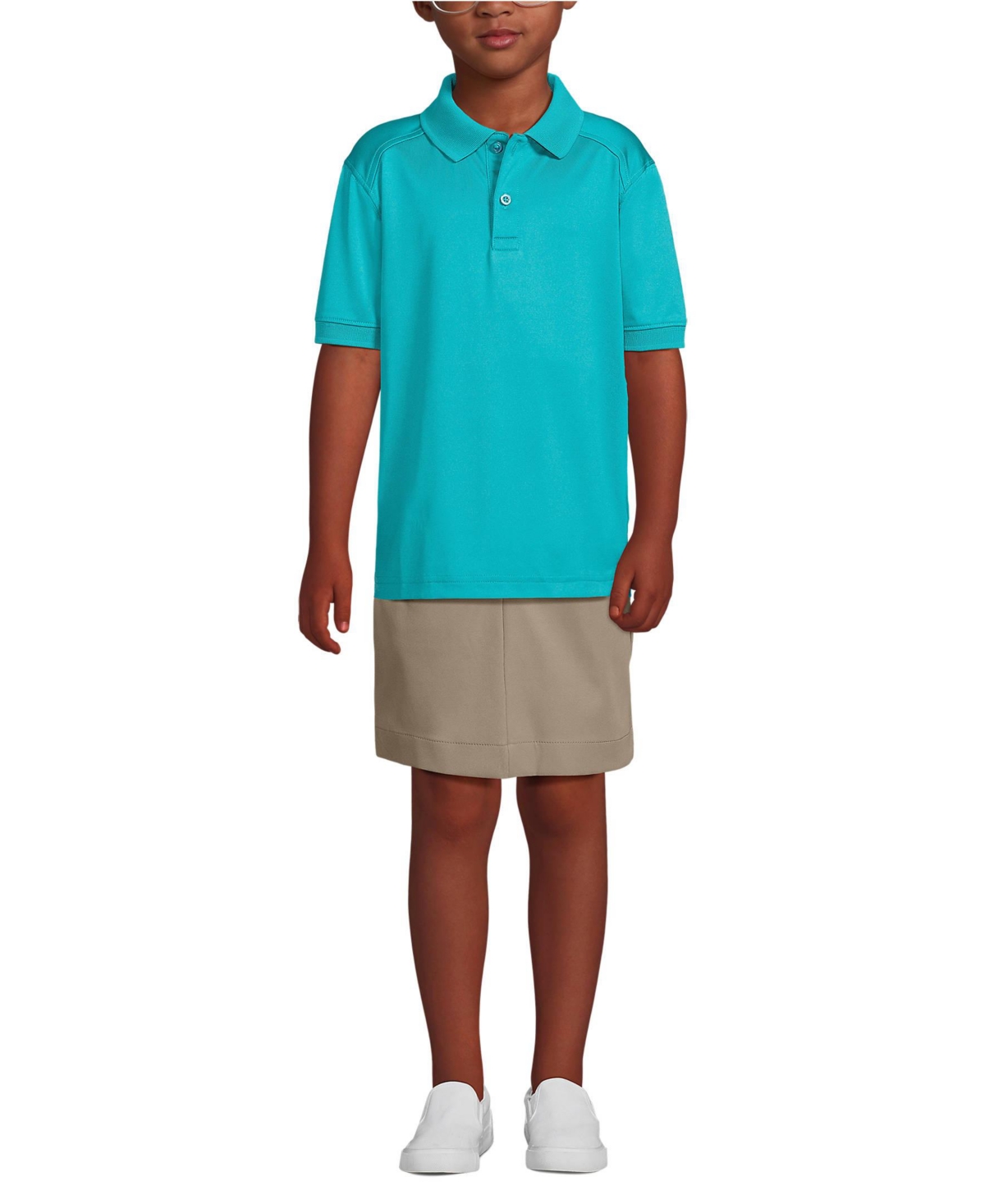 Click here for Lands End Girls Short Sleeve Rapid Dry Polo Shirt... prices