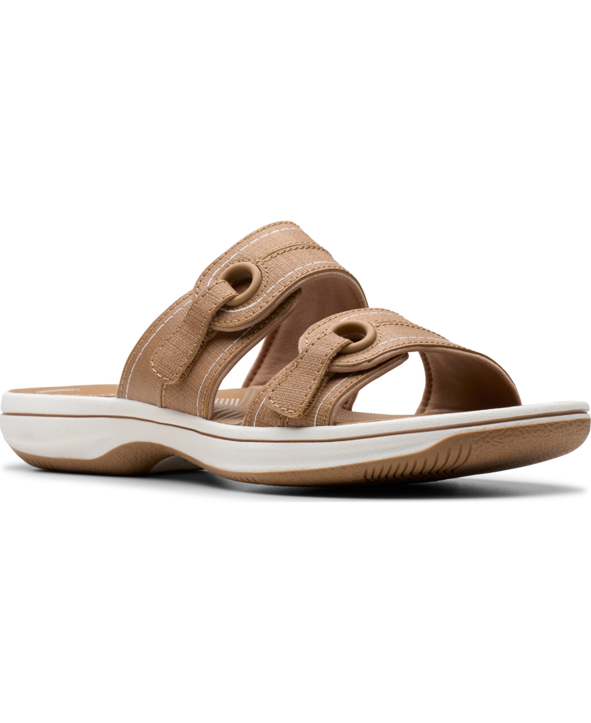 Click here for Clarks Cloudsteppers Womens Breeze Maye Slip-On Sa... prices