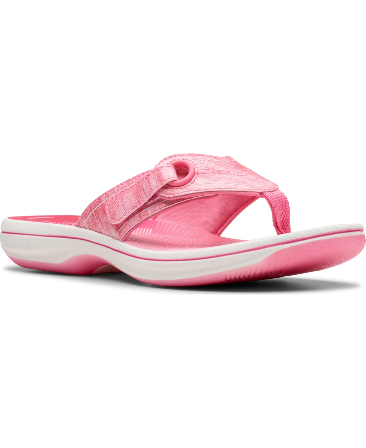Click here for Clarks Cloudsteppers Breeze Reyna Flip-Flop Sandal... prices