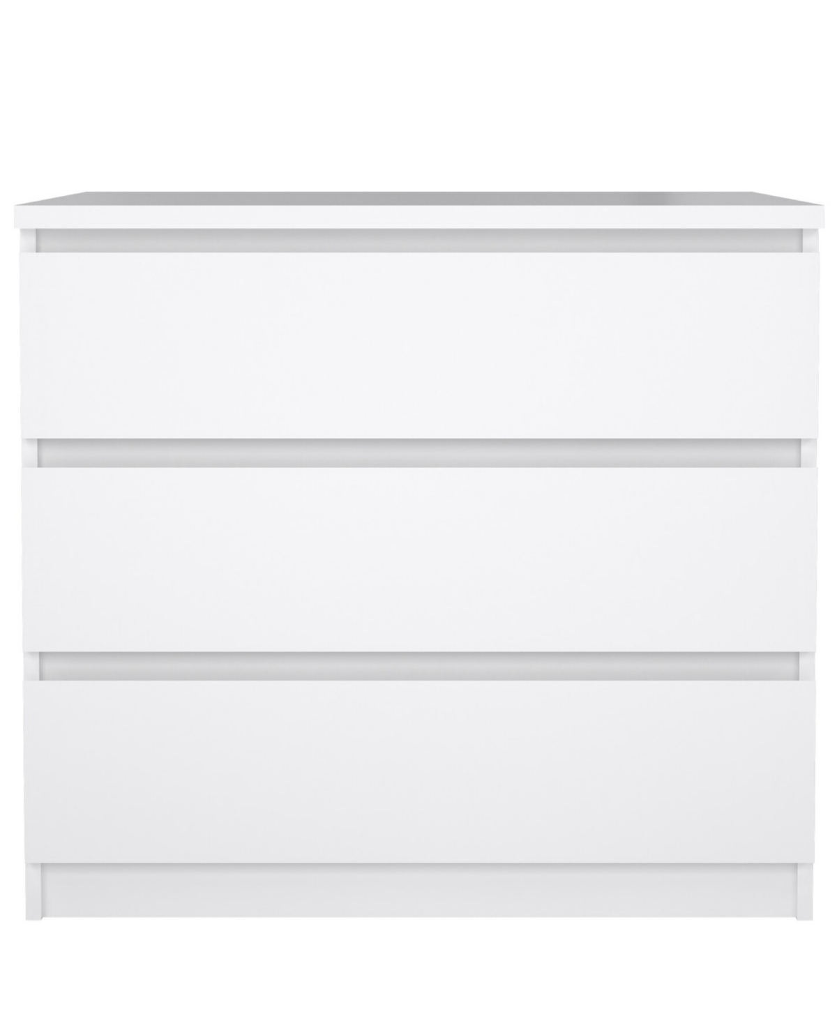 Click here for Tvilum 26.77 Wood 3 Drawer Chest - White High Glos... prices