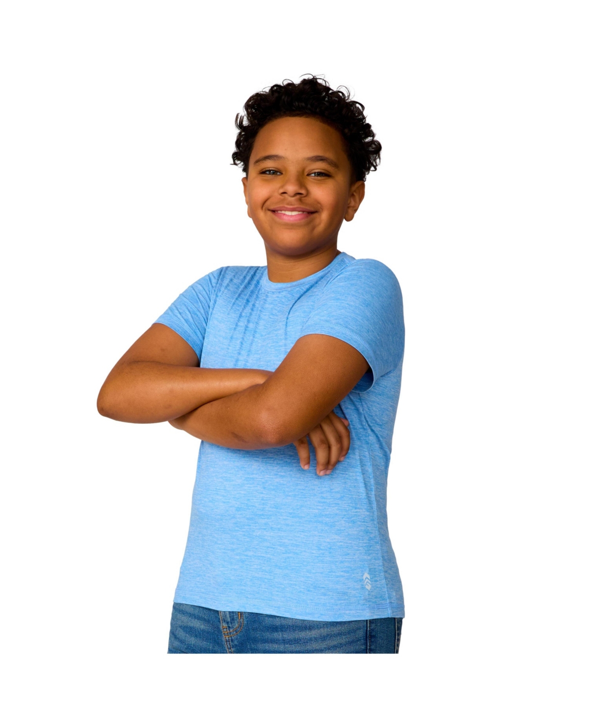 Click here for Free Country Boys Microtech Crew Neck Shirt - Sky prices