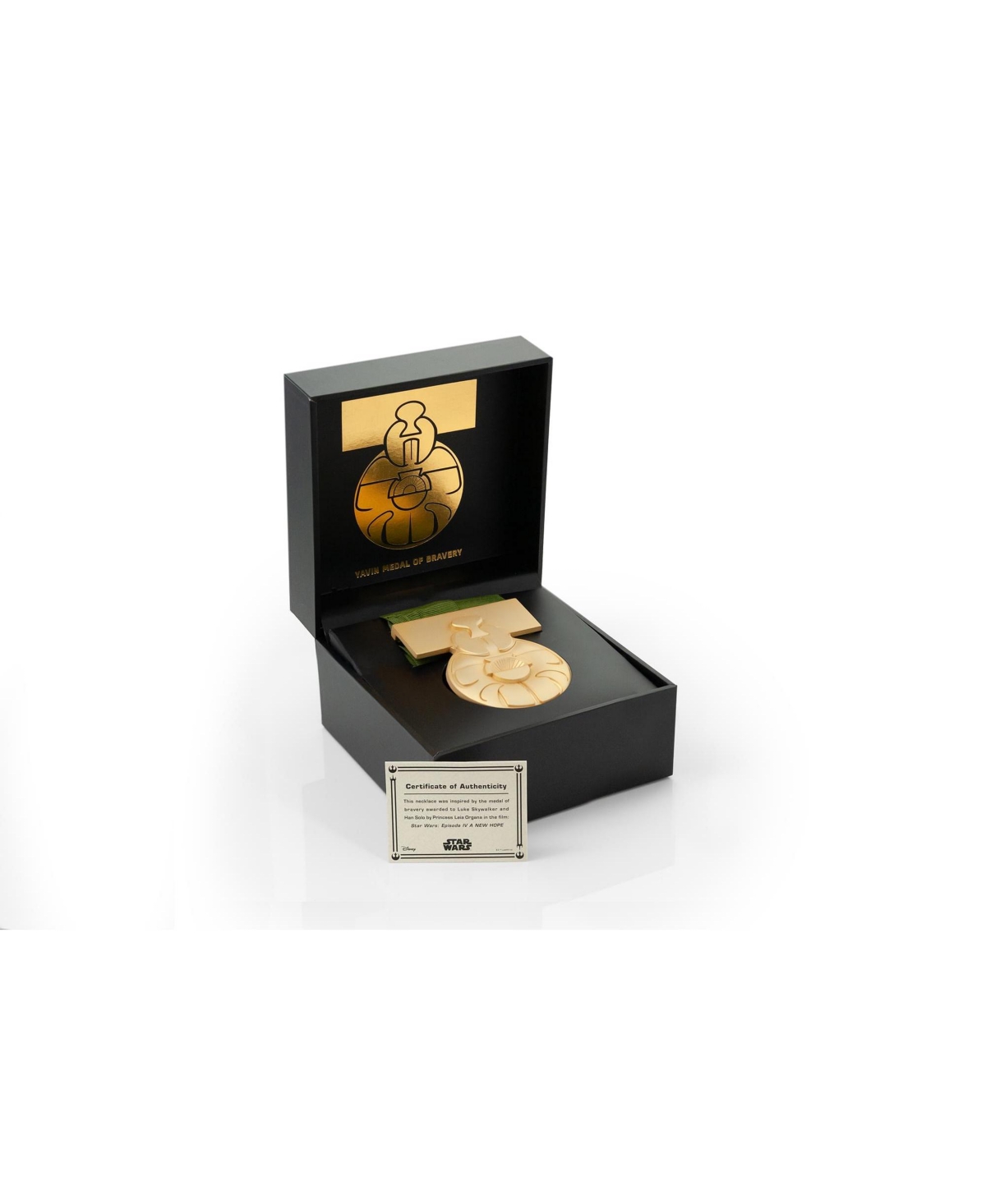 Click here for Star Wars: A New Hope Medal of Yavin Gold-Plated 1... prices
