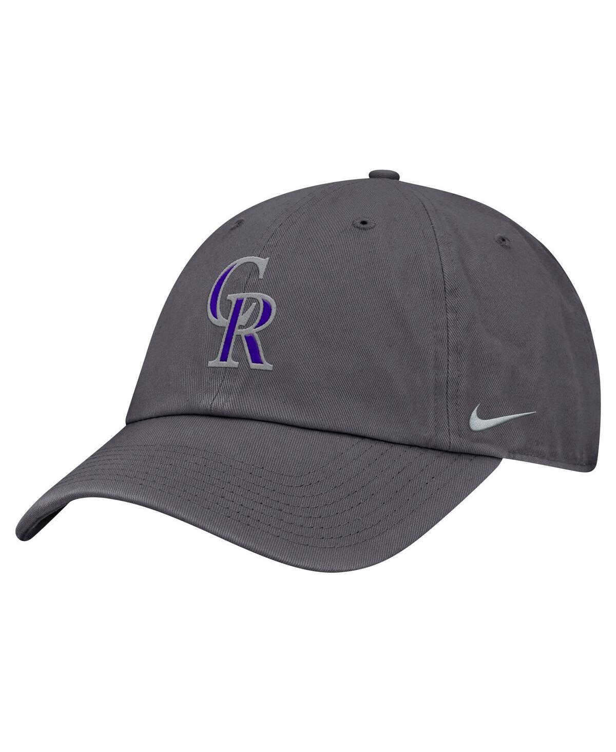 Click here for Nike Mens Gray Colorado Rockies Club Adjustable Ha... prices