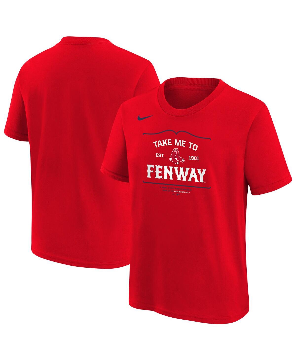 Click here for Nike Big Boys and Girls Red Boston Red Sox Local T... prices