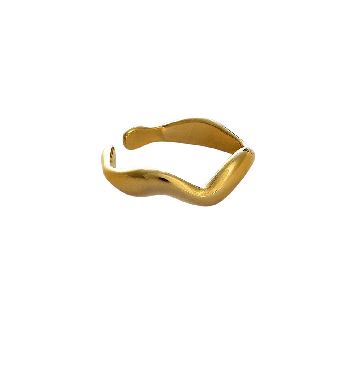 Click here for Sohi Swirl Finger Ring - Gold prices