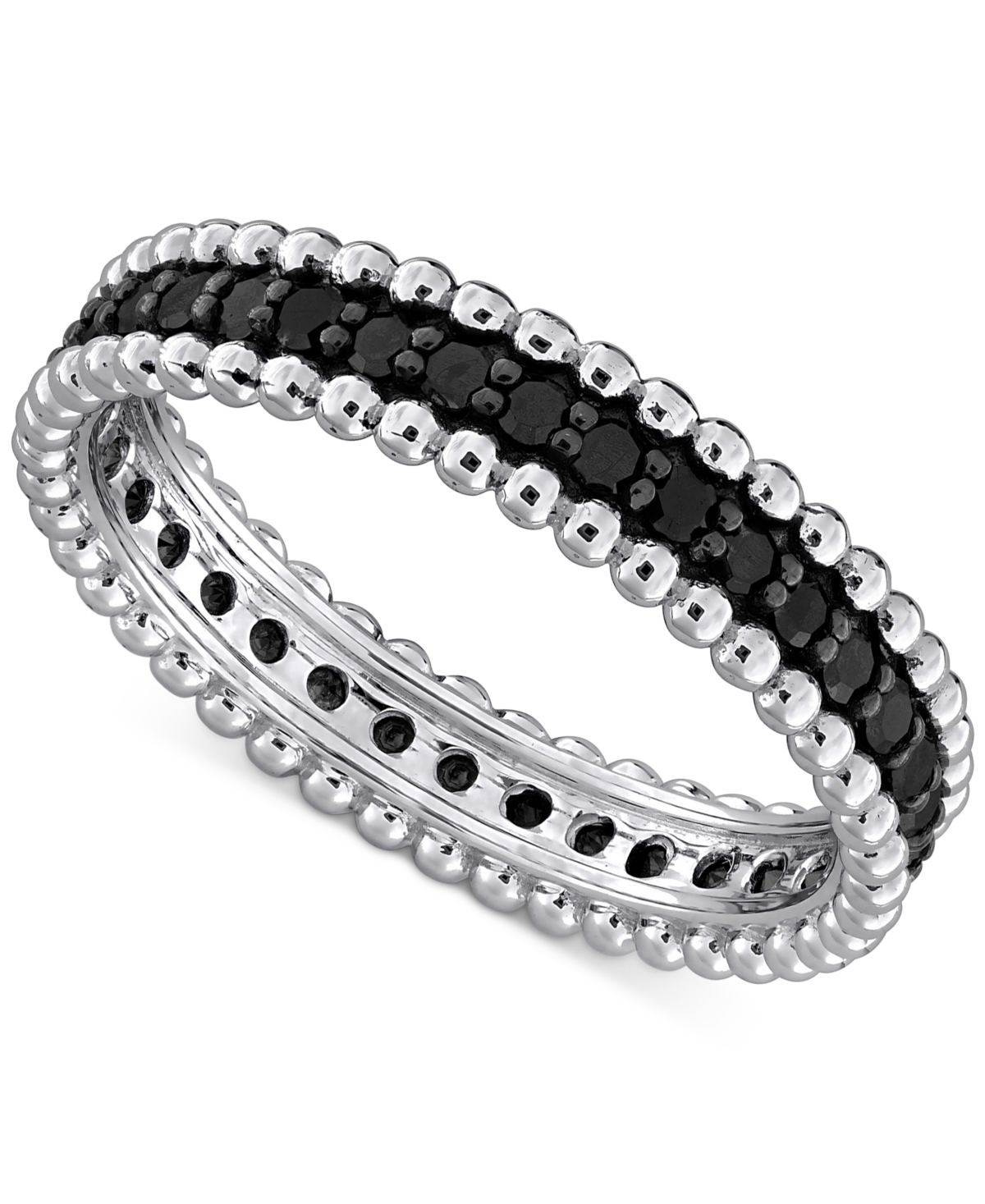 Click here for Black Diamond Eternity Band (1/2 ct. t.w.) in 14k... prices