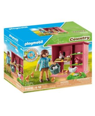 Playmobil Country Hen House Building Set - Macy's