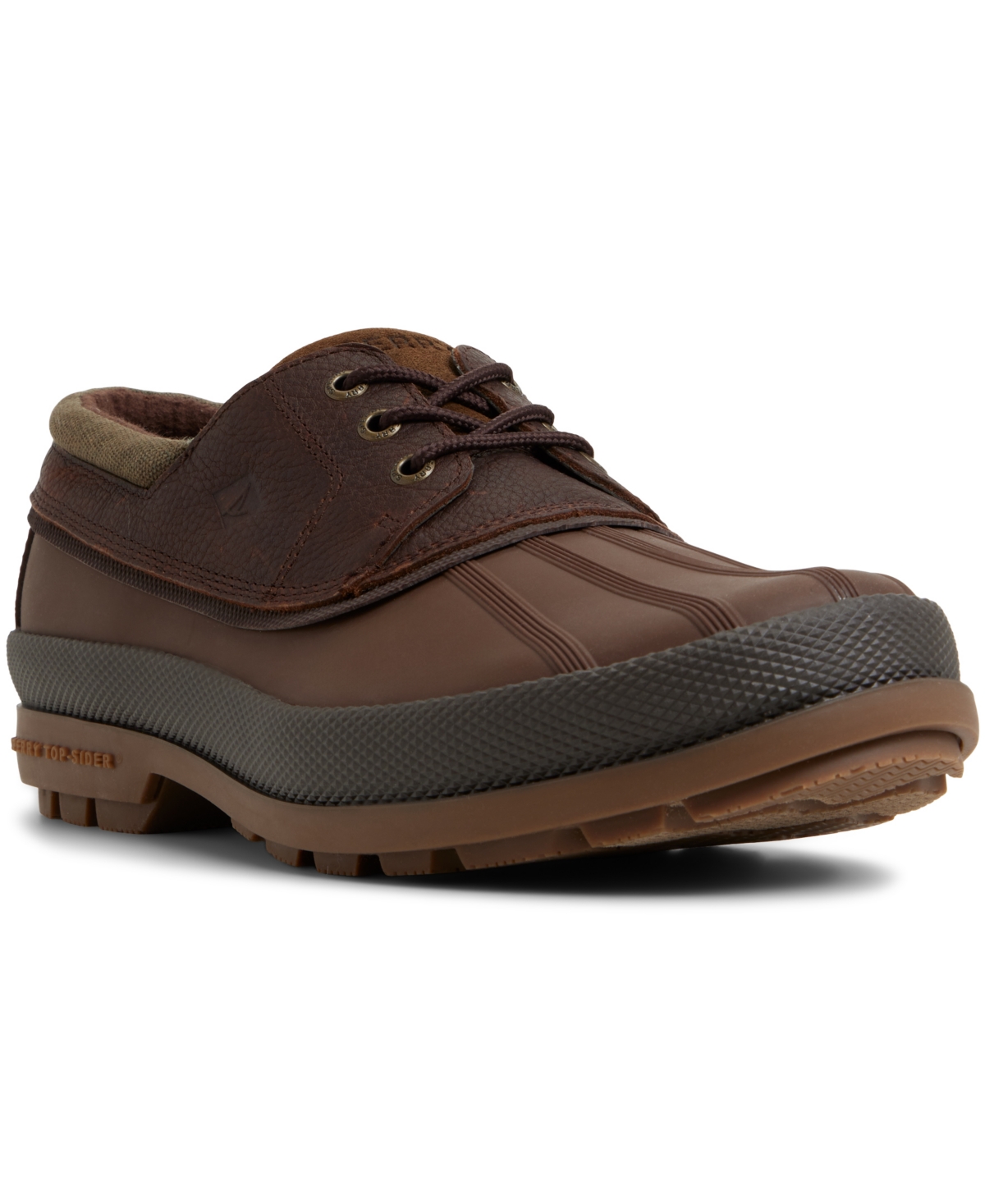 Click here for Sperry Mens Cold Bay 3-Eye Duck Boots - Mix mat kh... prices