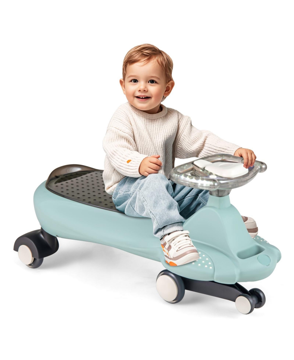 Click here for Wiggle Car with Hauling Rope Ride on Toy with Unde... prices