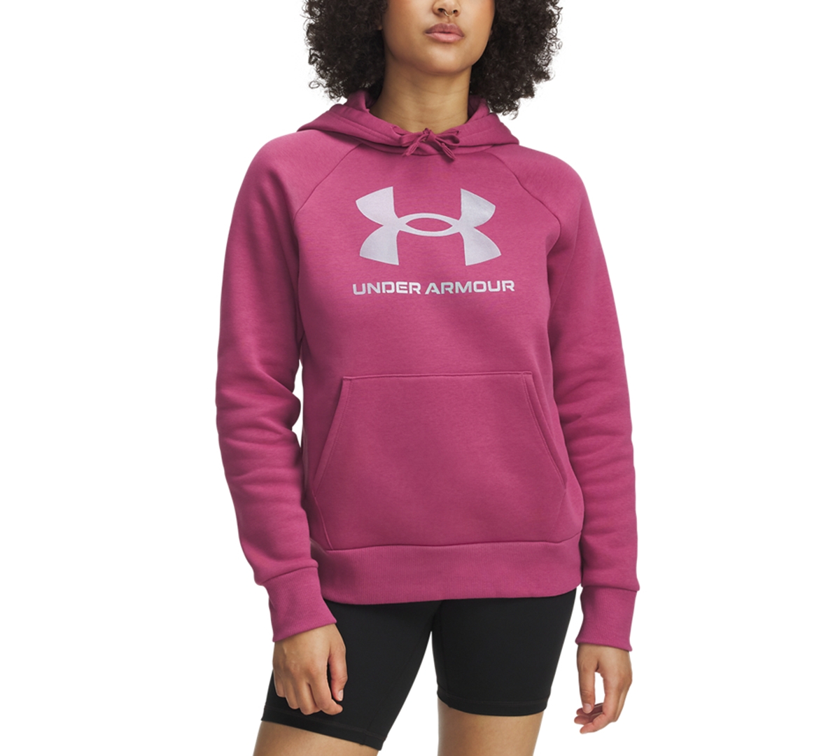 Click here for Under Armour Womens Rival Fleece Shimmer Hoodie -... prices