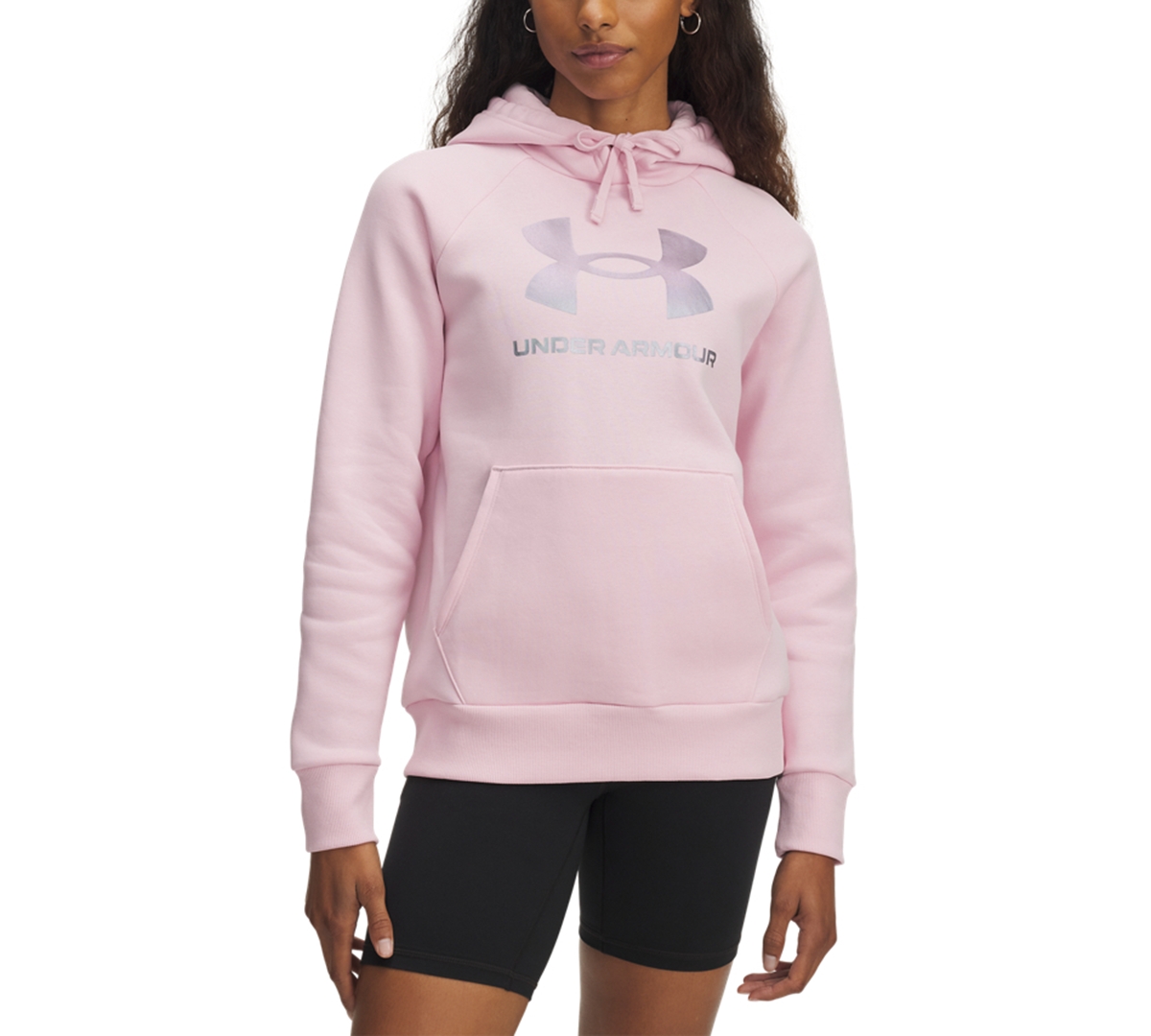 Click here for Under Armour Womens Rival Fleece Shimmer Hoodie -... prices