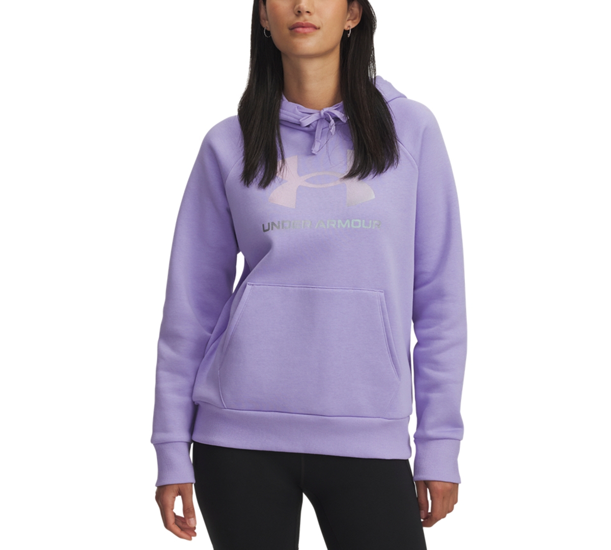 Click here for Under Armour Womens Rival Fleece Shimmer Hoodie -... prices
