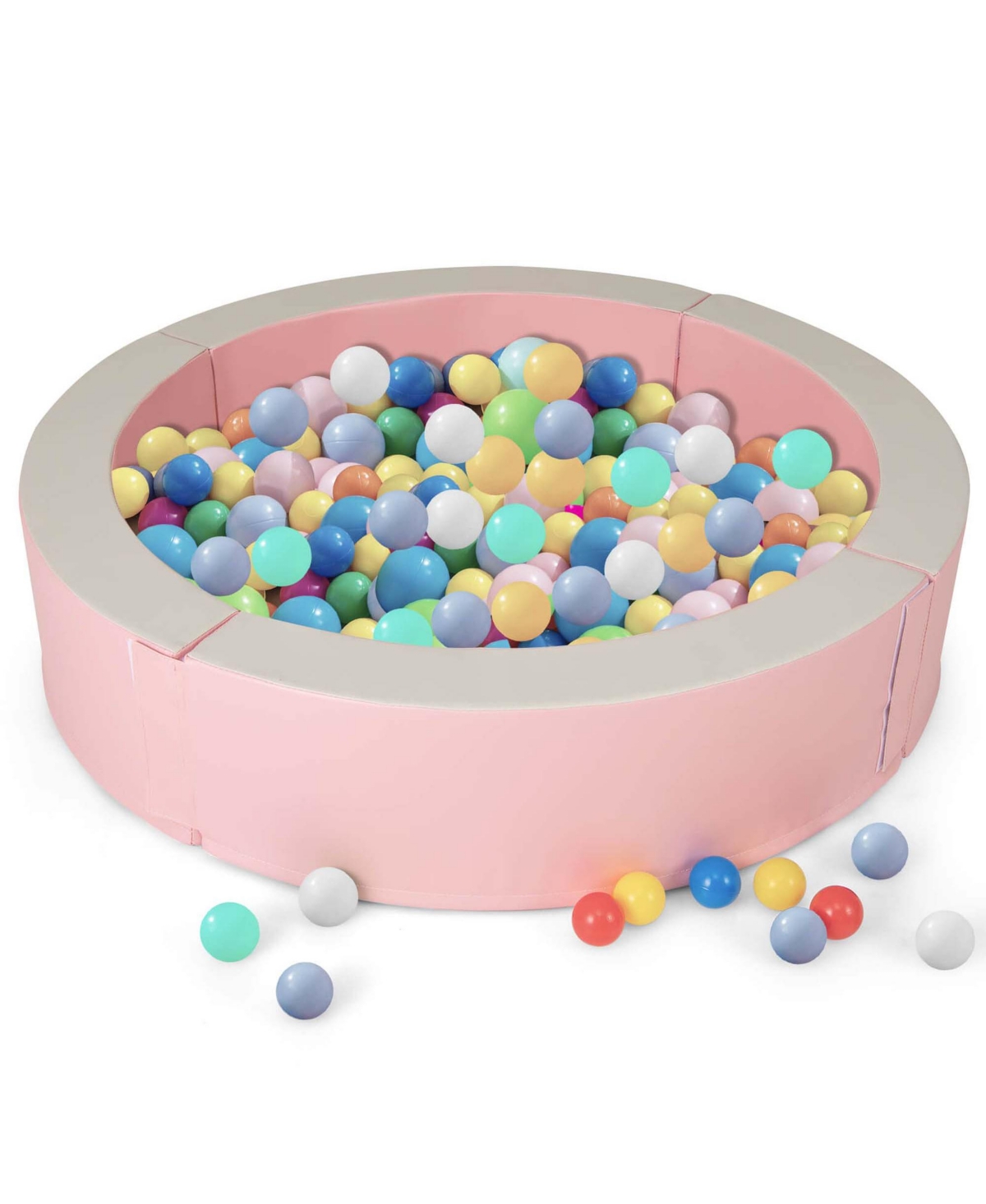 Click here for 44.5" x 10" Baby Ball Pit Detachable Foa... prices
