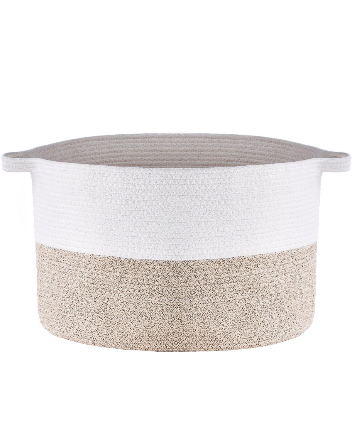 Click here for Slickblue Cotton Rope Storage Basket Woven Organiz... prices