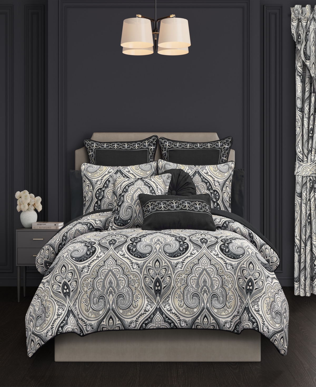 Click here for Royal Court Messina Damask 3-Pc. Comforter Set  Ki... prices