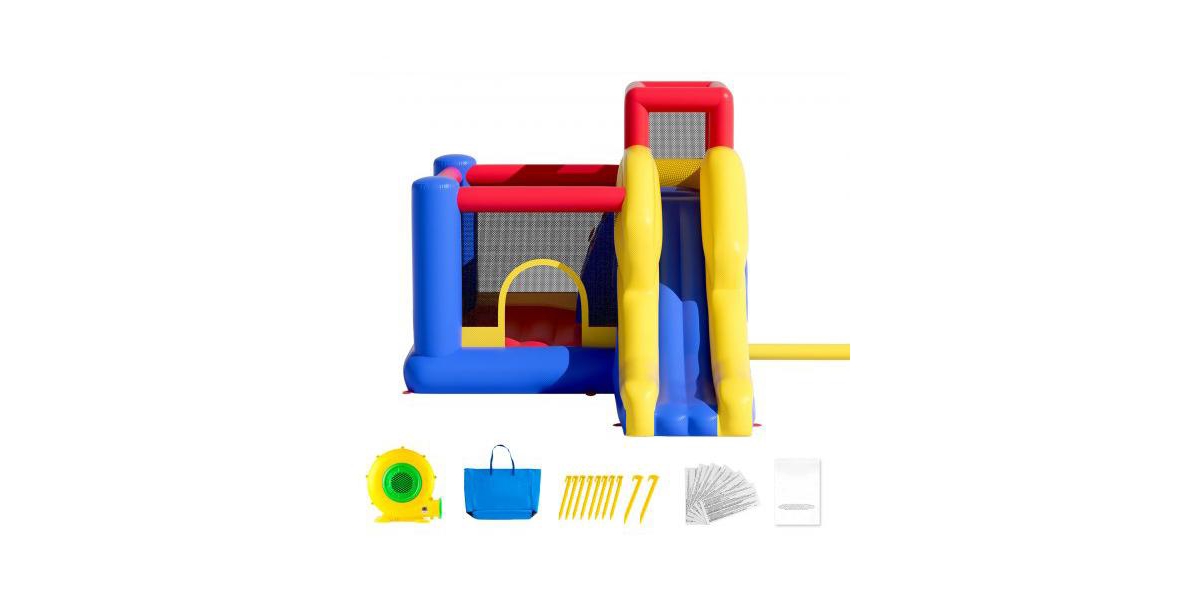 Click here for Inflatable Bounce House with Slide and Blower Outd... prices