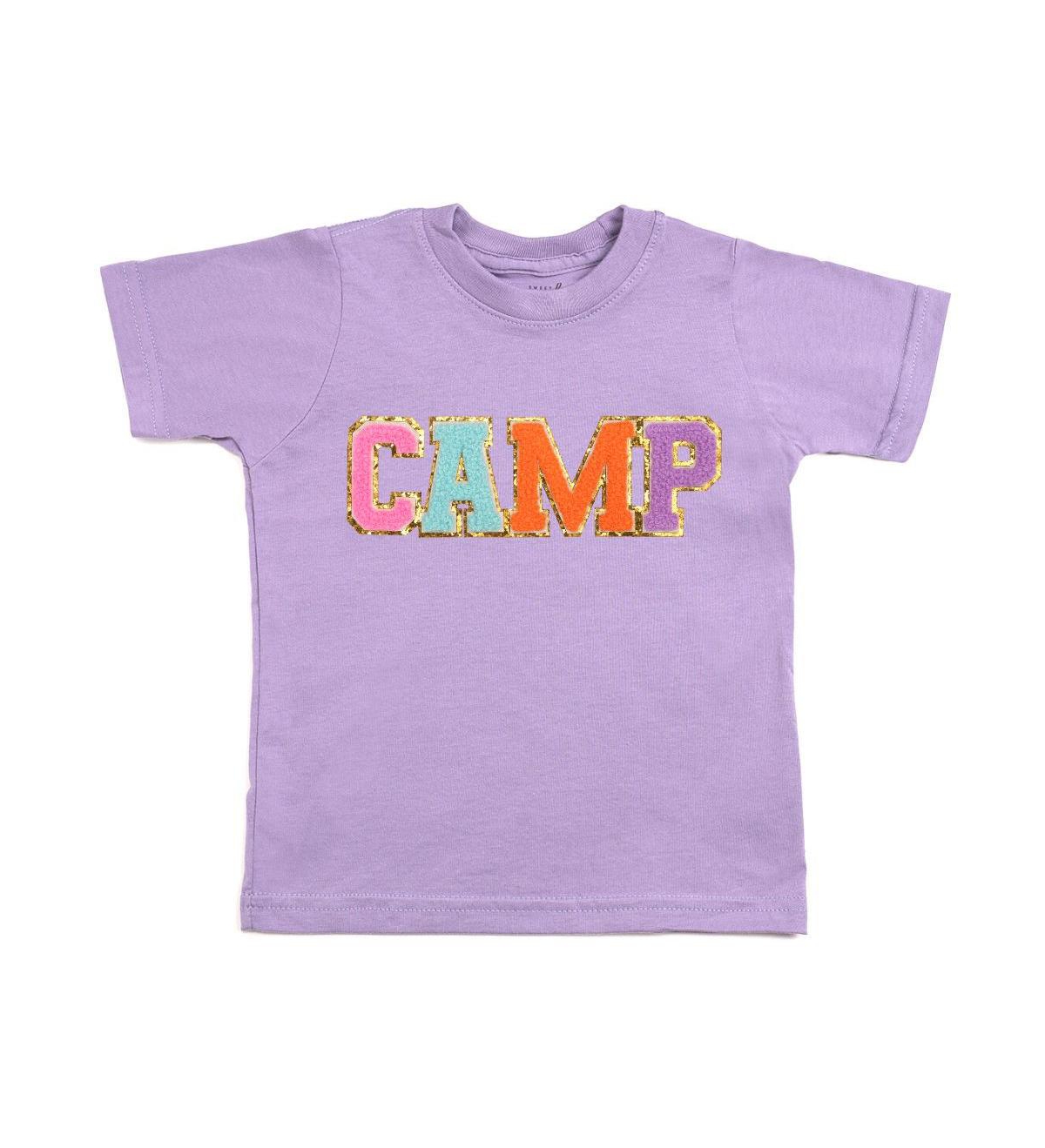 Click here for Sweet Wink Toddler Girls Camp Patch Short Sleeve T... prices