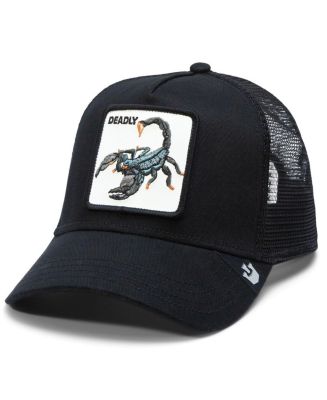 Goorin Bros. Men's Black Deadliest Scorpion Adjustable Trucker Hat - Macy's
