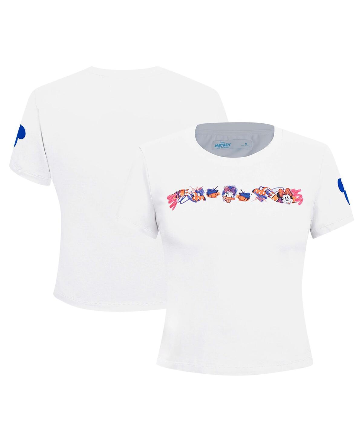 Click here for Freeze Max Womens White Mickey Friends Babydoll Cr... prices