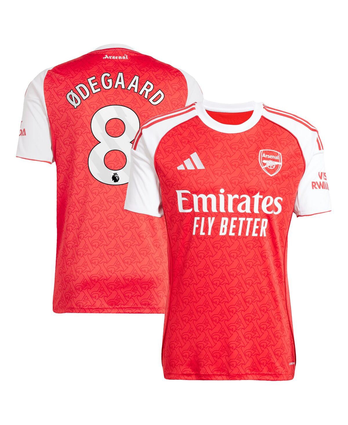 Click here for Adidas Mens Martin Odegaard Red Arsenal 2025/26 Ho... prices