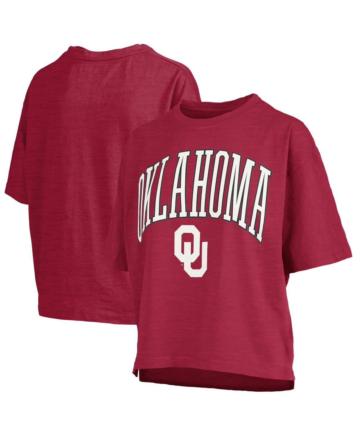 Click here for Pressbox Womens Crimson Oklahoma Sooners Nelson Ar... prices