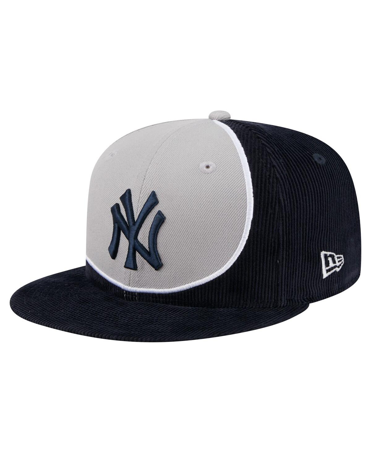 Click here for New Era Mens Navy/Gray New York Yankees Retro Spli... prices