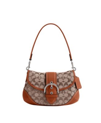 COACH Crystal Soho Flap Mini Shoulder Bag - Macy's