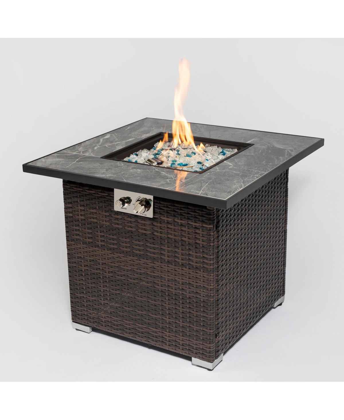 Click here for Flynama 30inch Outdoor Fire Table Propane Gas Fire... prices