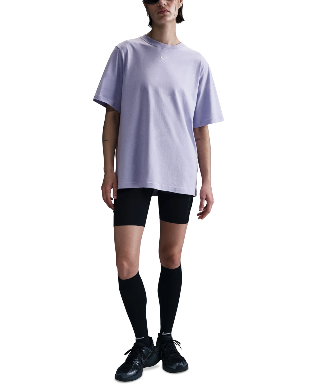 Click here for Nike Womens Sportswear T-Shirt - Lilac Ice prices