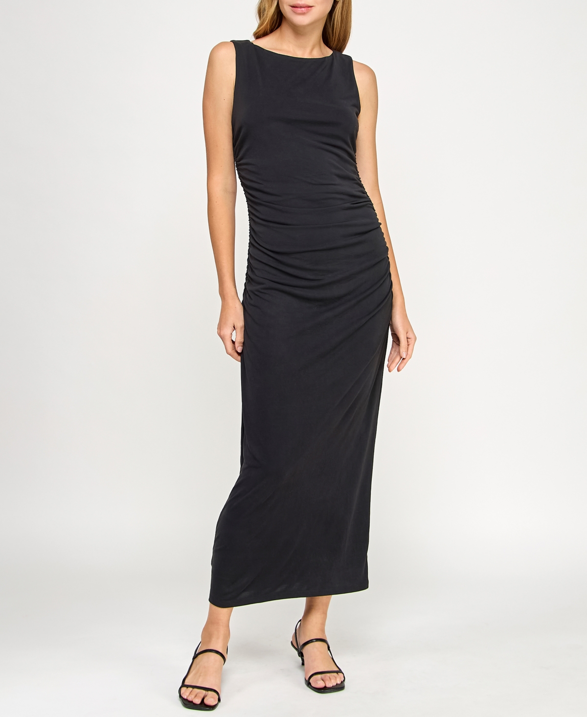 Click here for Leyden Juniors Jersey Sleeveless Sheath Midi Dress... prices